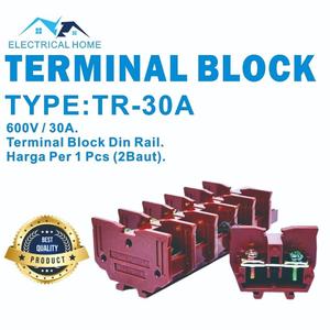 Jual TERMINAL BLOCK TR 30A DIN RAIL. - Kota Surabaya - Electrical Home ...