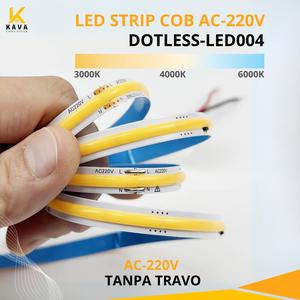 Jual KAVA Led Strip COB AC - 220v Lampu 10 Meter Plafon Flexible Selang ...