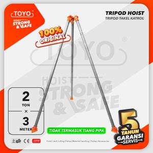 Promo Tripod Hoist / Rescue Tripod 2 Ton x 3 Meter TOYO - Jakarta Pusat ...