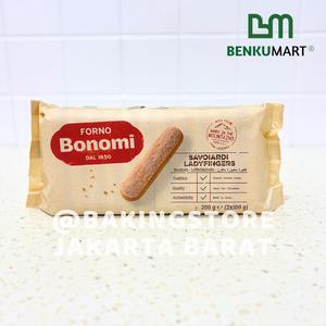 Jual Forno Bonomi Savoiardi Ladyfingers (200 gr) | Biskuit Tiramisu ...