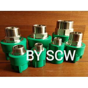 Jual Sock Drat Luar Ppr 25Mm 3/4" Male Thread Adaptor Fitting Pipa Ppr ...