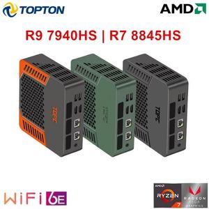 Jual Dual LAN Mini Gaming PC AMD R7 8845HS ES R7 7840HS ES Mini PC 16GB ...