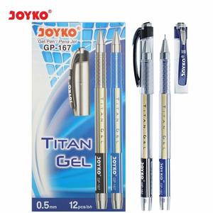 Promo Joyko Gel Pen Titan Gel 0.5 / Pulpen Gel Pen Joyko GP-167 1 Pack ...