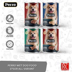 Jual Perro Wet Can Dog Food Makanan Anjing Kaleng 375gr - BEEF MINCED ...