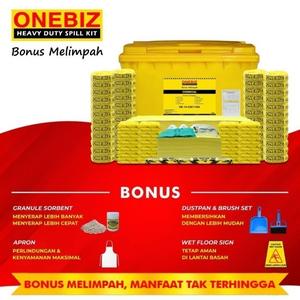 Jual Spill Kit Kimia ONEBIZ Heavy Duty Spill Kit 1100 Liter – Kit ...