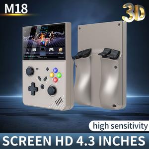 Jual M18 Retro Kids Video Game Console 4.3 inch LCD screen 4000mAh ...