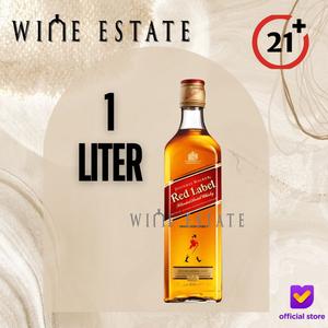 Jual Johnnie Walker JW Red Label 1 liter Blended Scotch Whisky Whiskey ...