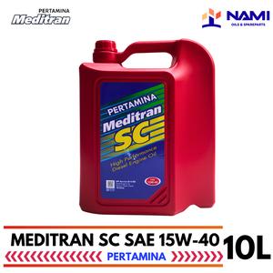 Jual *PERTAMINA MEDITRAN SC SAE 15W-40 (10L) GALON* Oli Pelumas Mesin ...