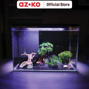 Jual AZKO Krisbow Sync Smart Aquarium Nano - Abu-Abu Tank Aquarium Pin ...