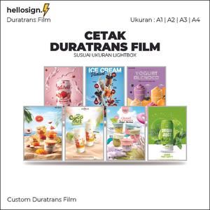 Jual Ready JT Poster Duratrans Film | Print | Cetak Poster Backlite ...