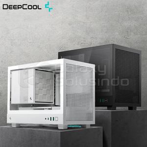 Jual DeepCool CH160 Tempered Glass Portable Mini-ITX Case - Black White ...