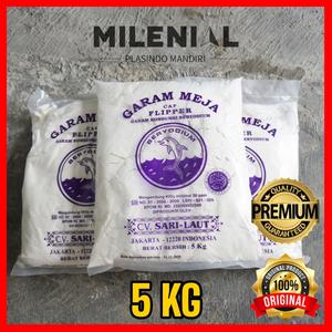 Jual GARAM HALUS / GARAM MEJA FLIPPER KEMASAN 5KG - Kota Surabaya ...