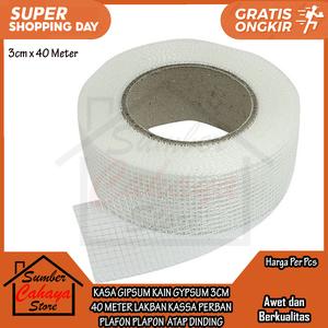 Jual KASA KAIN GIPSUM GYPSUM LAKBAN KASSA PERBAN GYPSUN GIPSUN PLAFON ...