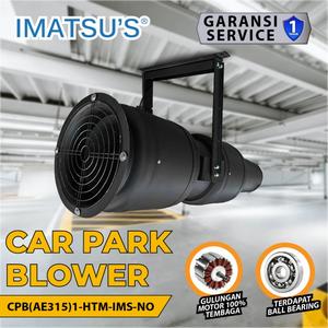 Jual Car Park Blower 12 Inch Axial Jet Fan Basement Parking Ventilation ...