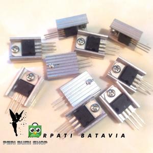 Jual Transistor L 7805 L7805 DIP L7805CV LM7805 LM 5V Voltage Regulator ...