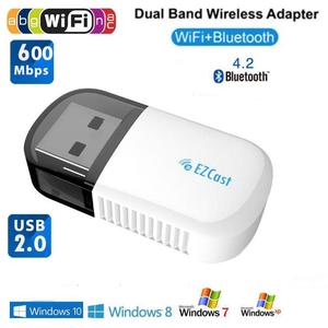 Jual Wireless Bluetooth 4.2 USB WIFI Adapter 5G/2.4G 600Mbps wi fi ...