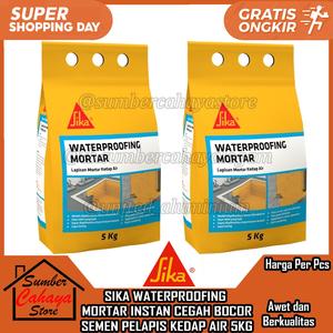 Jual SIKA WATERPROOFING MORTAR INSTAN CEGAH BOCOR SEMEN PELAPIS KEDAP ...