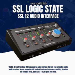 Jual Solid State Logic Ssl12 / Ssl 12 / Ssl-12 Usb Audio Interface ...