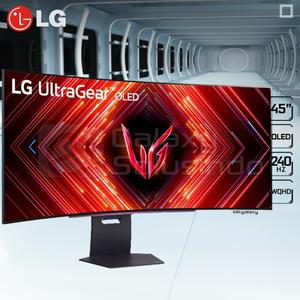 Promo LG 45GS95QE-B UltraGear WQHD OLED 45 Inch 240Hz 0.03ms G-Sync ...