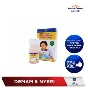 Jual NAPREX DROPS 15 ML / OBAT DEMAM NYERI ANAK & BAYI / KIMIA FARMA ...