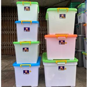 Jual KONTAINER BOX PLASTIK CONTAINER BOX PENYIMPANAN BARANG SIZE 25 30 ...