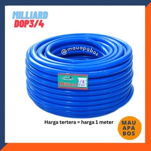 Jual REKOMENDASI SELANG AIR MILLIARD DOF UKURAN 3/4 INCH ( HARGA PER METER ) ORI - MILLIARD ...