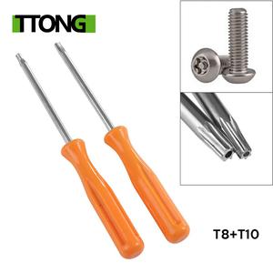 Jual 1Pc Yellow TORX T8 Precision Screwdriver + 1Pc T10 Security ...