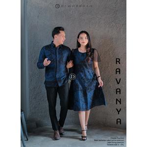 Jual Motif Ravanya Batik Couple Modern Set Pakaian Couple Kemeja Batik ...
