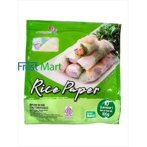 Jual Java Super Food Rice Paper Kulit Lumpia Bentuk Bulat 100gr isi 10 ...