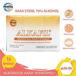 Jual zz- Alkafil Kain Kasa 1 Box Isi 16 pcs / Kasa Alkohol Bayi ...