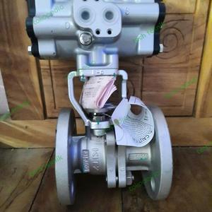 Jual ball valve stainless kitz dn25 10k c/w actuator kitz fa-1 Best ...