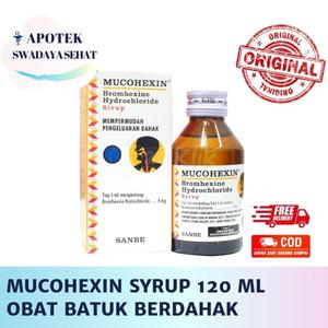 Jual ORIGINAL MUCOHEXIN SYRUP 120 ML - Obat Batuk Berdahak Dewasa ...