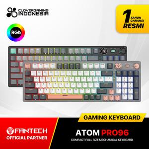 Jual Fantech Atom96 Atom 96 Pro Series Wireless Mechanical Gaming Keyboard Hotswap Atom-96 Pro ...