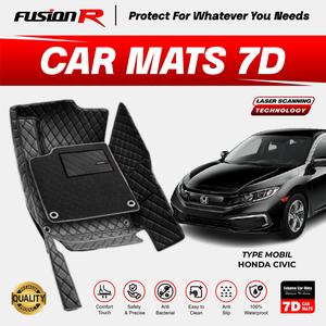 Promo Fusion R Karpet Mobil 7D Honda Civic Premium Full Set Bagasi FIT ...