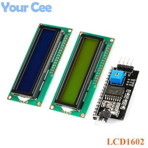 Jual 1602 Blue Yellow-Green Screen IIC/I2C LCD Module LCD1602 5V ...