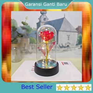 Jual BOFEI Lampu Meja Hias LED Mawar Beauty and The Beast Warm White ...