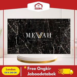 Jual Wall Panel Mevvah 120x240 London | Panel Dinding Motif Marmer ...