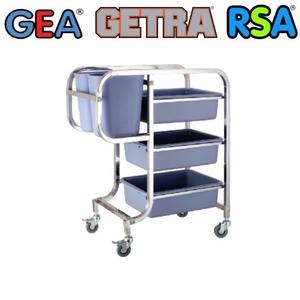 Jual GETRA CT-024 COLLECT BIN TROLLEY / TROLLEY PIRING DAN SAMPAH ...