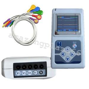 Jual 3 Channels ECG Holter ECG/EKG Holter Monitor System Recorder High ...
