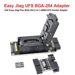 Jual NEW EASY JTAG PLUS UFS BAG 254 SOCKET UFS ISP EMMC 254 2 in 1 SOCKET ADAPTER with z3x easy ...