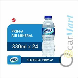 Jual Air Mineral PRIMA Botol 330 ml Prim-A 1 Dus dari SOSRO - Jakarta ...