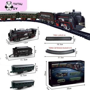 Jual Mainan Kereta Api Rail King Kereta Rail King Besar Kereta Asap ...