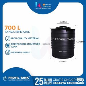 Jual Tangki Air Profil Tank BPE 750 700 L Tandon Toren Tanki Profiltank ...