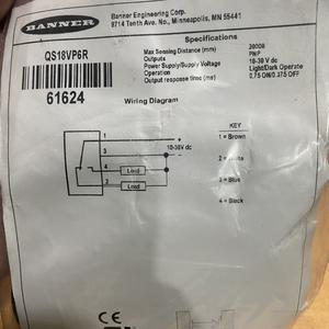 Jual PHOTOELECTRIC SENSOR BANNER QS18VP6R - Jakarta Pusat - aneka ...