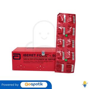 Jual IBERET FOLIC BOX 100 TABLET - Kota Medan - Apotek Merapi Mandiri ...