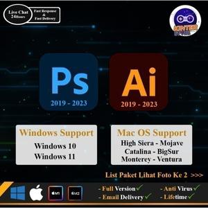 Promo Photoshop - Illustrator (Windows & Mac) 2019 2020 2021 2022 2023 2024 2025 - Bundle ADOBE ...
