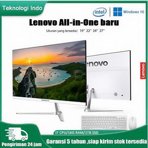 Promo Komputer PC all-in-one Komputer ultra-tipis Lenovo , komputer all ...