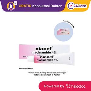Jual Niacef 4% Gel 15 g - Obat Jerawat - Halodoc - Kota Tangerang ...
