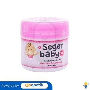 Jual SEGER BABY MOISTURIZING CREAM PINK ALOEVERA & SUNFLOWER 35 GRAM ...