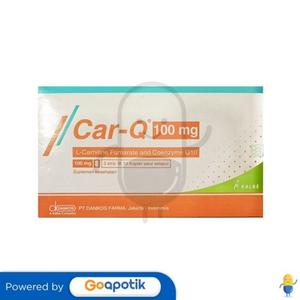Jual CAR-Q 100 MG BOX 30 KAPLET - Kota Bekasi - Apotek Mtm Bekasi ...